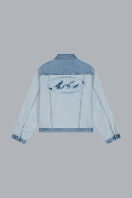 Denim Inside/out Jacket Denim Bleach · Arte Antwerp · PL-LINE · Luxury ...